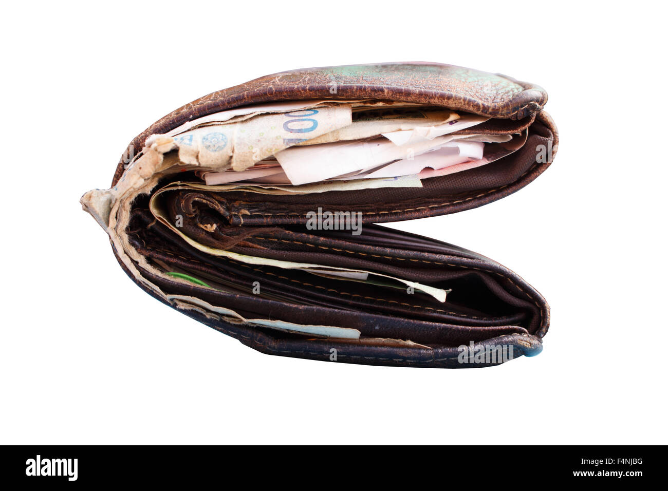 Wallet money illustration Cut Out Stock Images & Pictures - Alamy