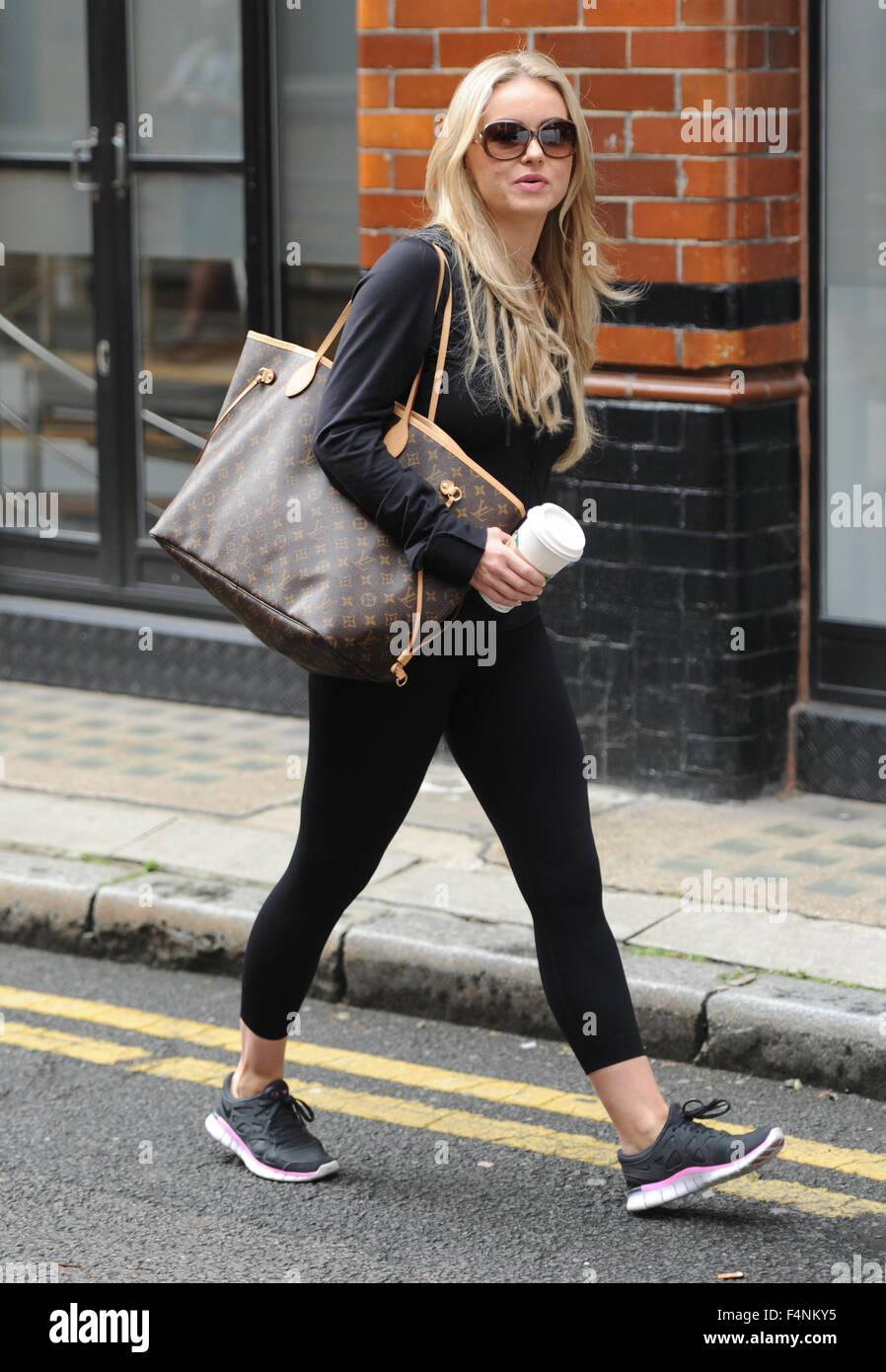 Professional dancers of 'Strictly Come Dancing' outside the rehearsal ...