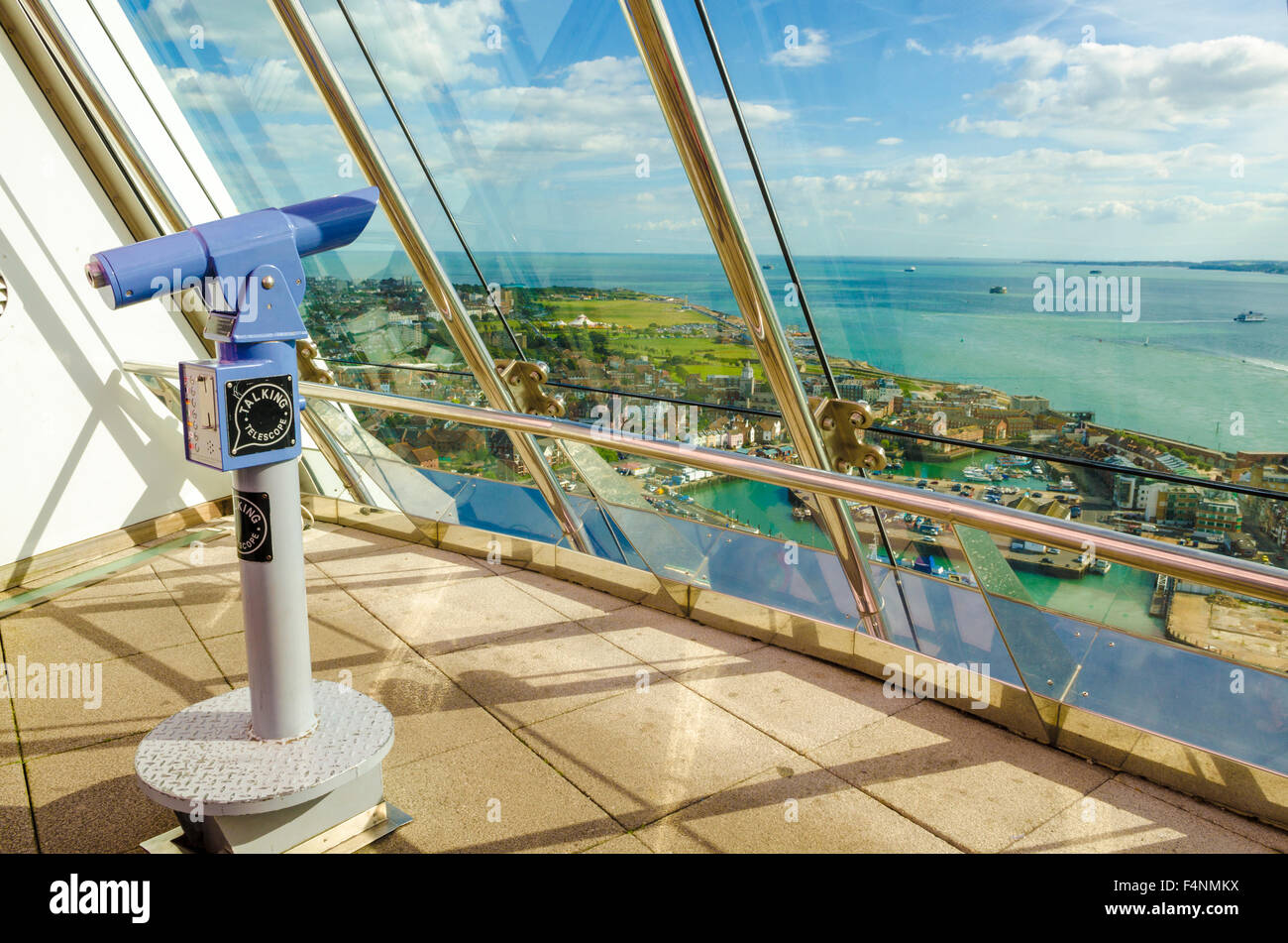 Spinnaker tower viewing platform hi-res stock photography and images ...