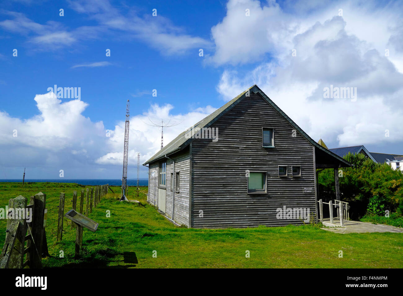 Marconi Centre, Poldhu, Nr Mullion, Lizard Peninsula, Cornwall, England ...