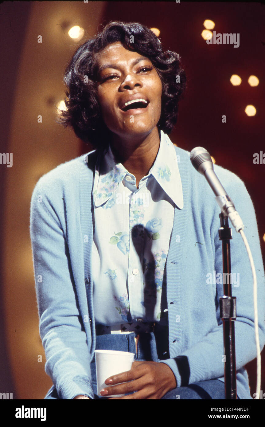 DIONNE WARWICK US singer in 1986. Photo Jeffrey Mayer Stock Photo - Alamy