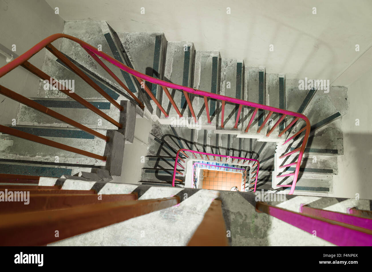 Staircase inside the Wellington Arch, London Stock Photo - Alamy