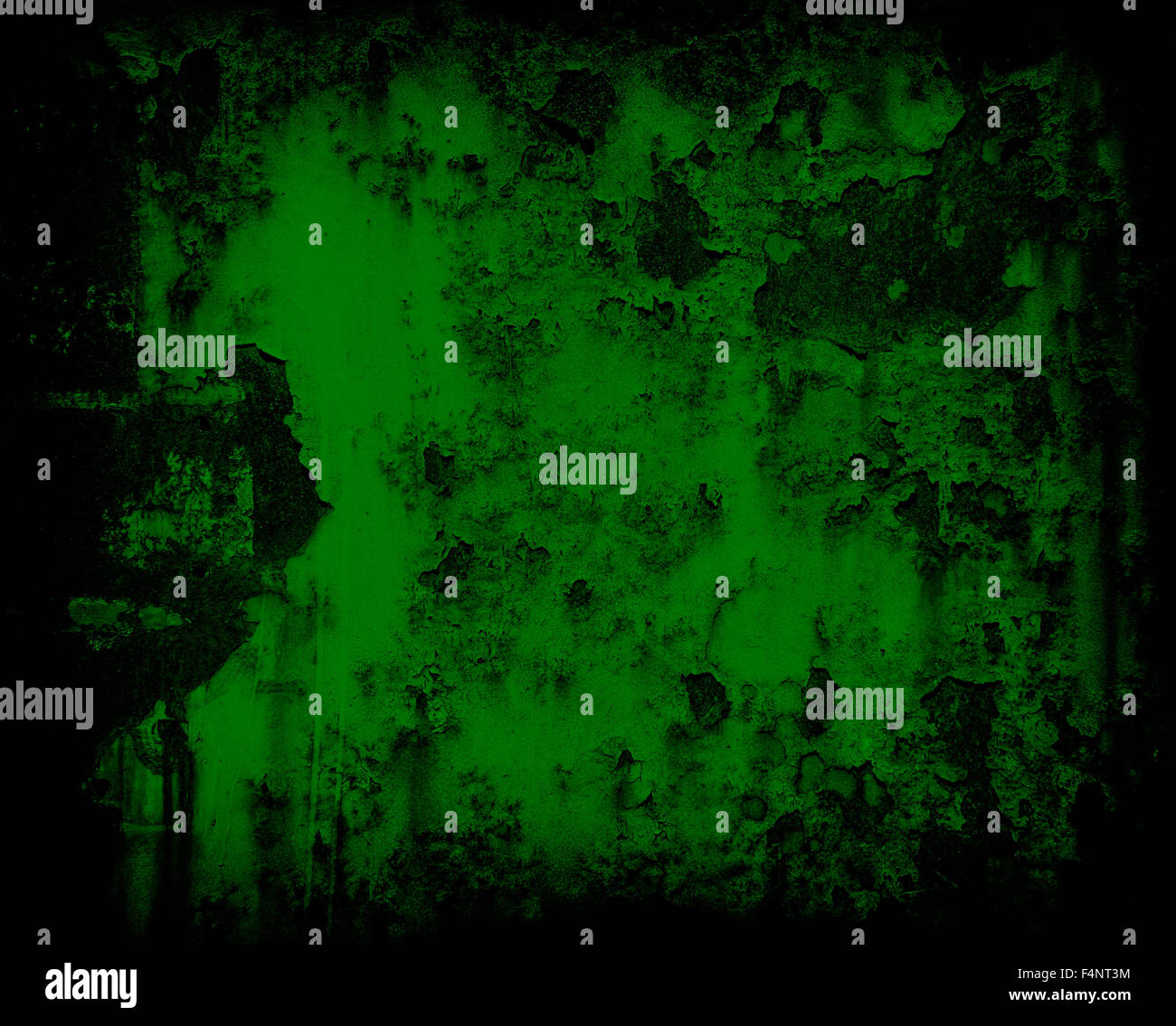 dark green grunge rusty metal wall background or texture Stock Photo ...
