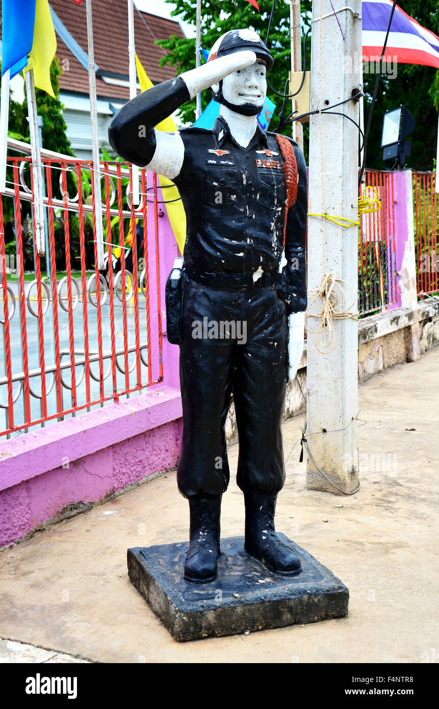 Art sculpture policeman hi-res stock photography and images - Alamy