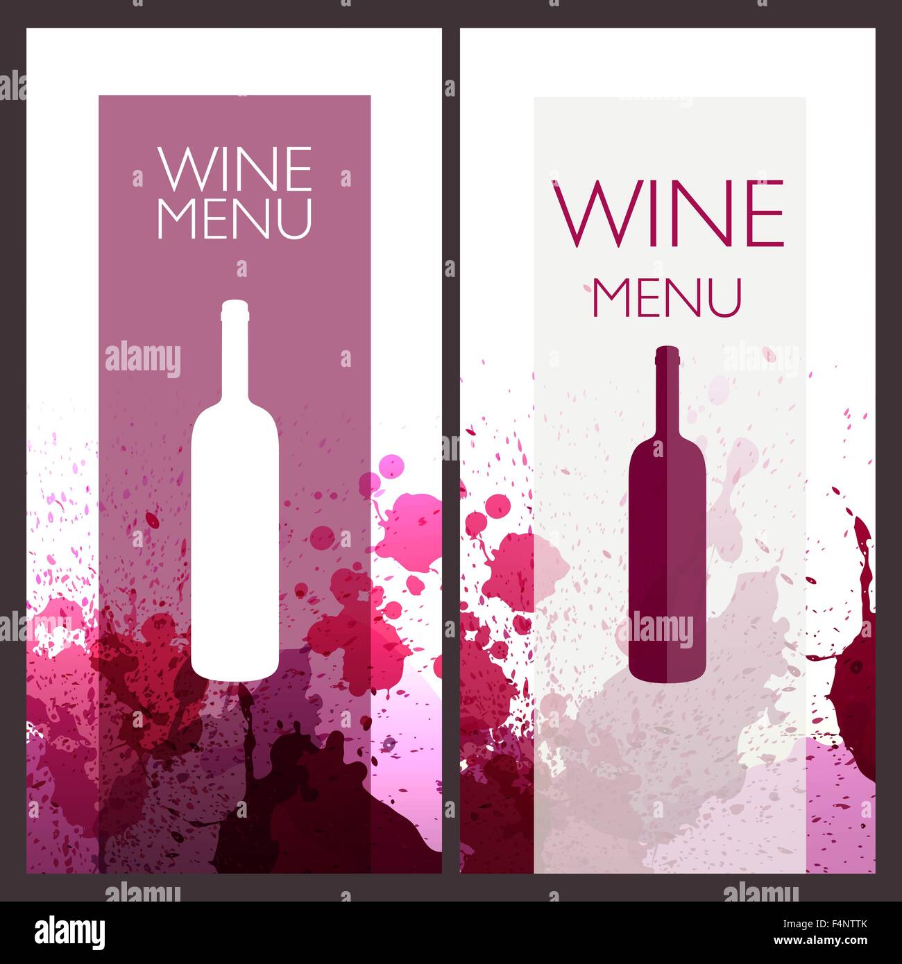 Wine Design Template Stock Photo - Alamy