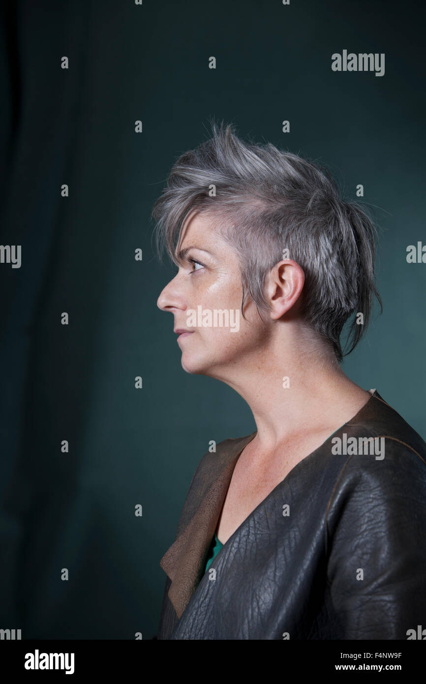 Denise Mina, the Scottish crime writer and playwright, at the Edinburgh ...