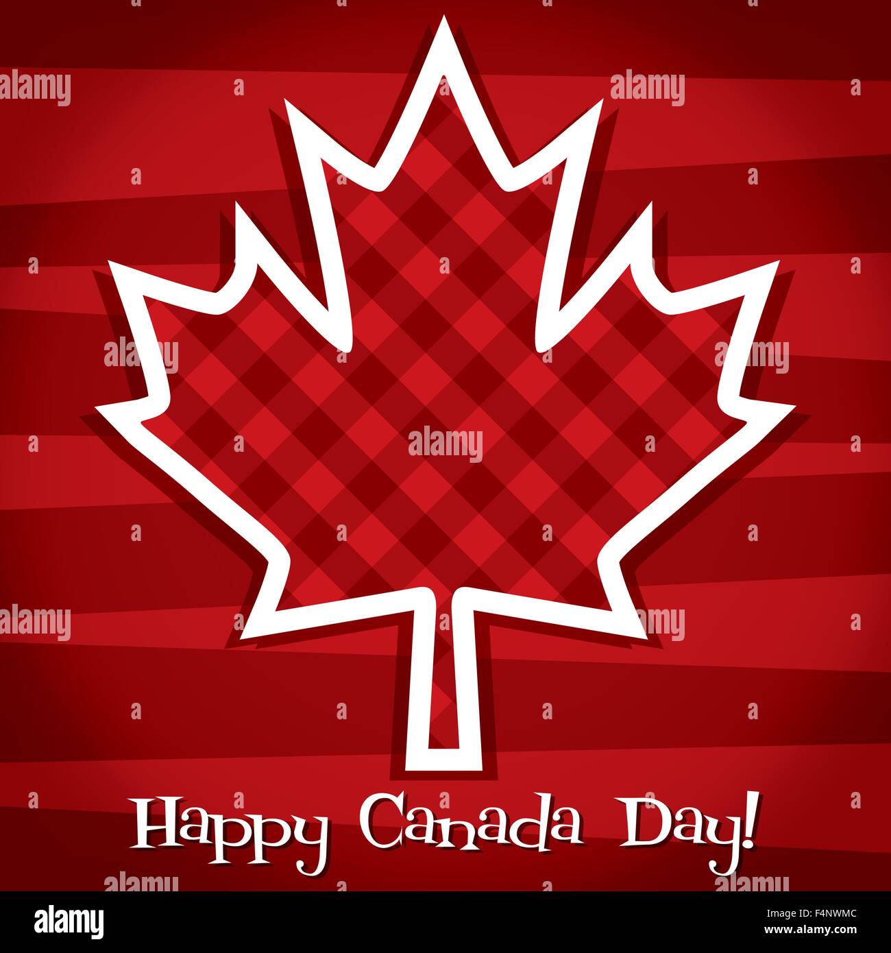 Canada Day card in vector format Stock Vector Image & Art - Alamy