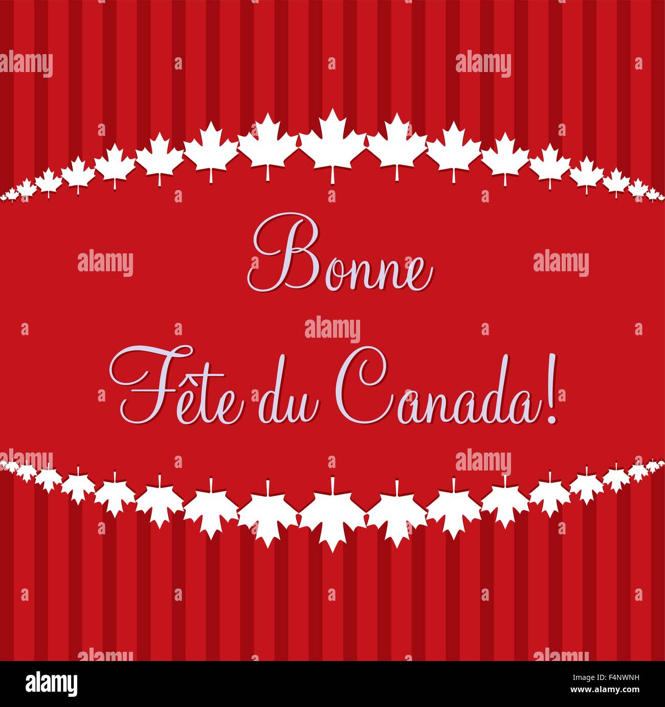 Canada Day card in vector format Stock Vector Image & Art - Alamy