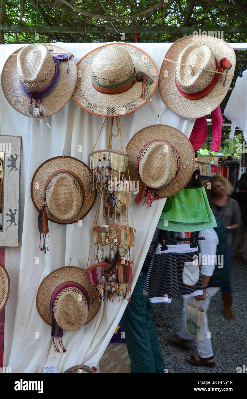 Las Dalias, hippy market at San Carlos on Ibiza Stock Photo - Alamy