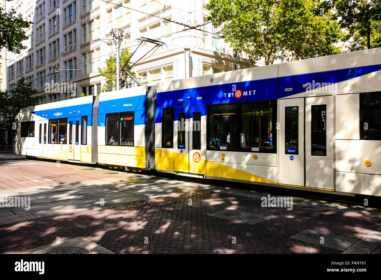 MAX Light Rail, the centerpiece of Portland's city public transport in ...