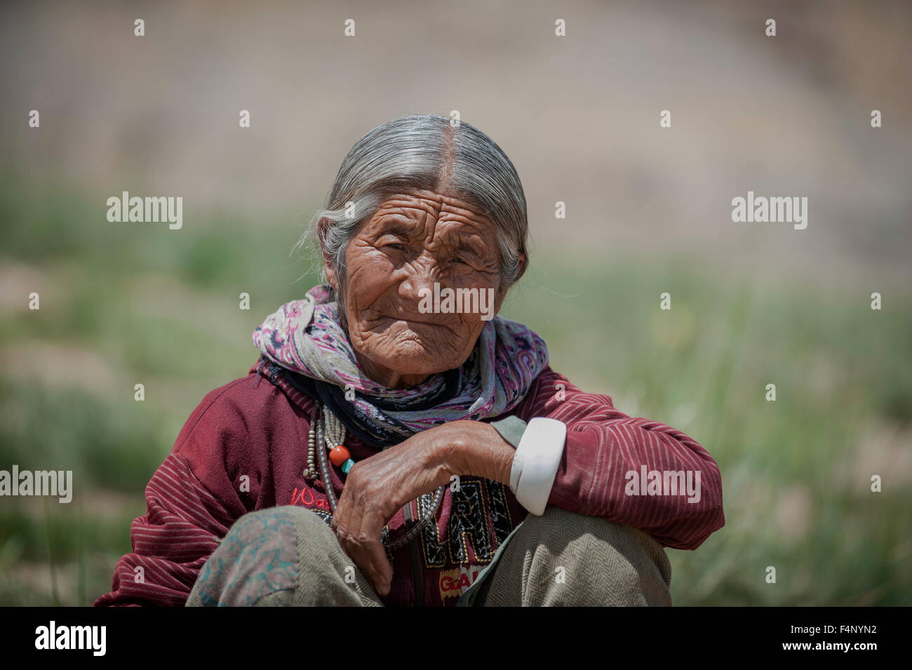 Old Lady portrait Stock Photo - Alamy
