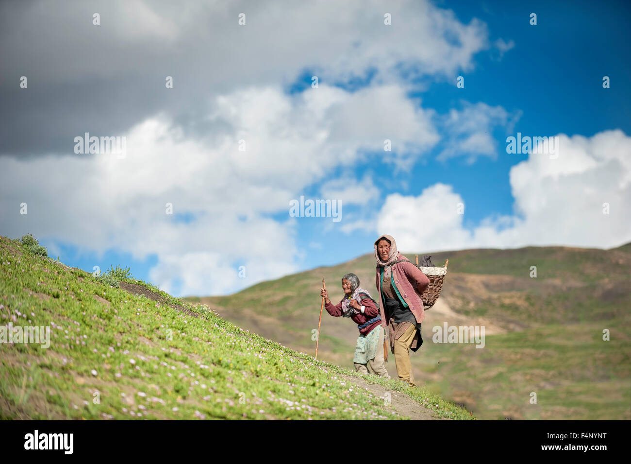 Working in mountains hardwork hi-res stock photography and images - Alamy