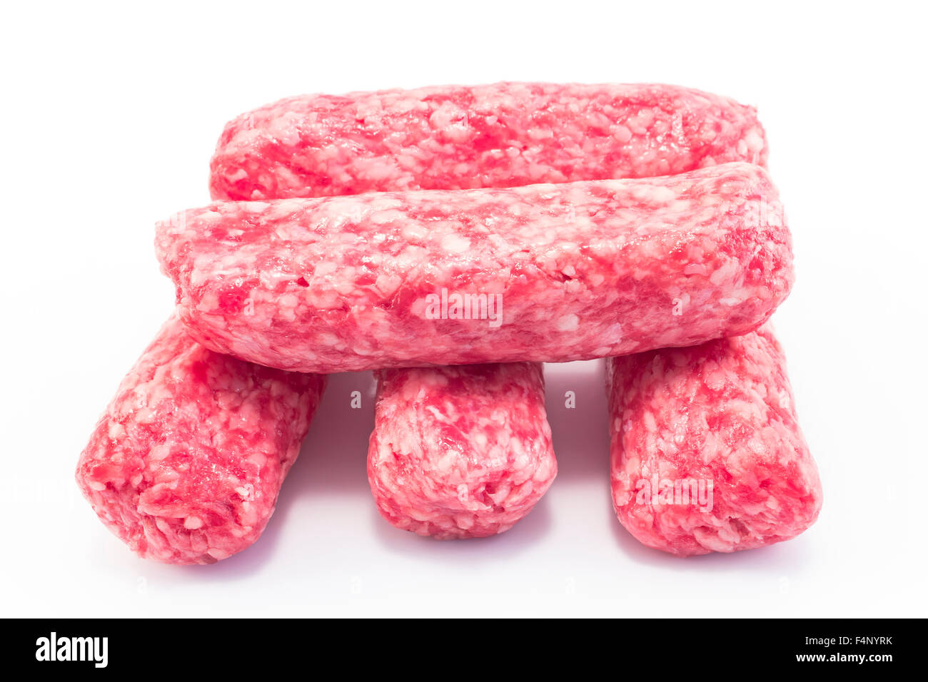 Raw kebabs made from pork meat Stock Photo - Alamy