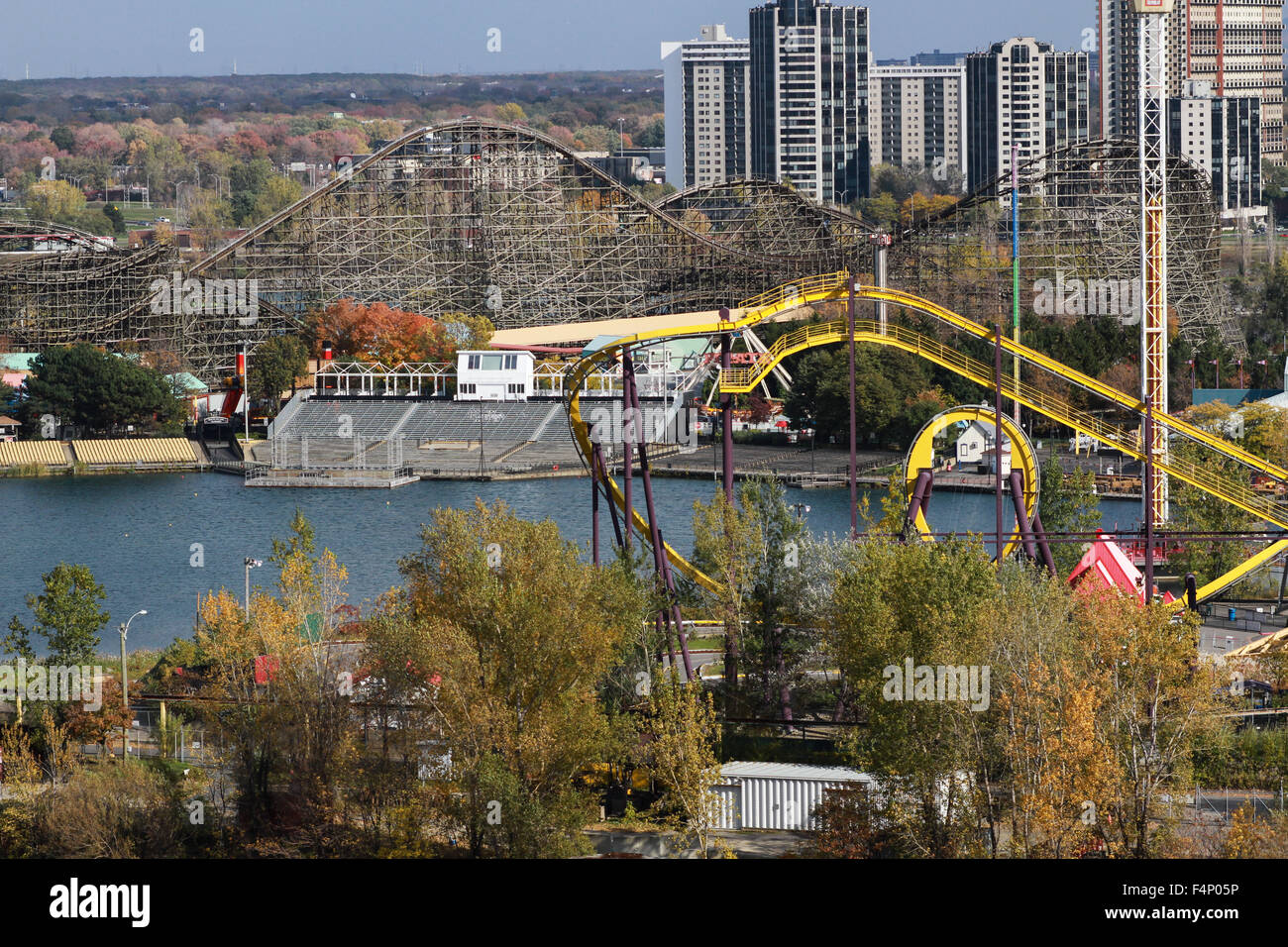 La Ronde Amusement park In Montreal, Quebec Stock Photo - Alamy