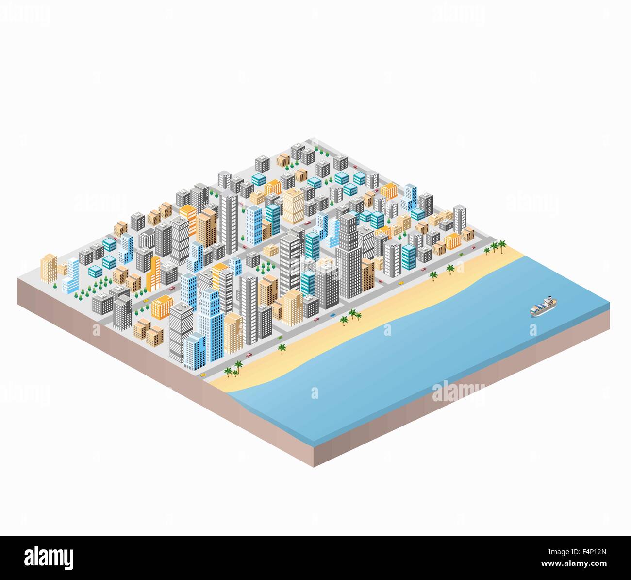 Facade tropic Stock Vector Images - Alamy