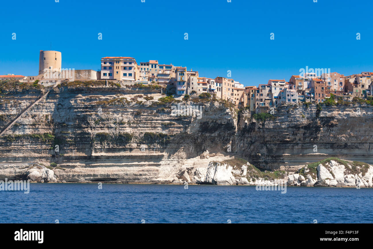 Corsica coast bonifacio hi-res stock photography and images - Alamy