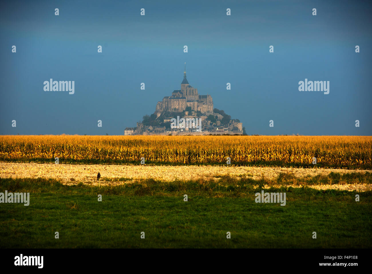 Mont St Michel, Normandy, France. October 2015 Wikipedia below: Le Mont ...