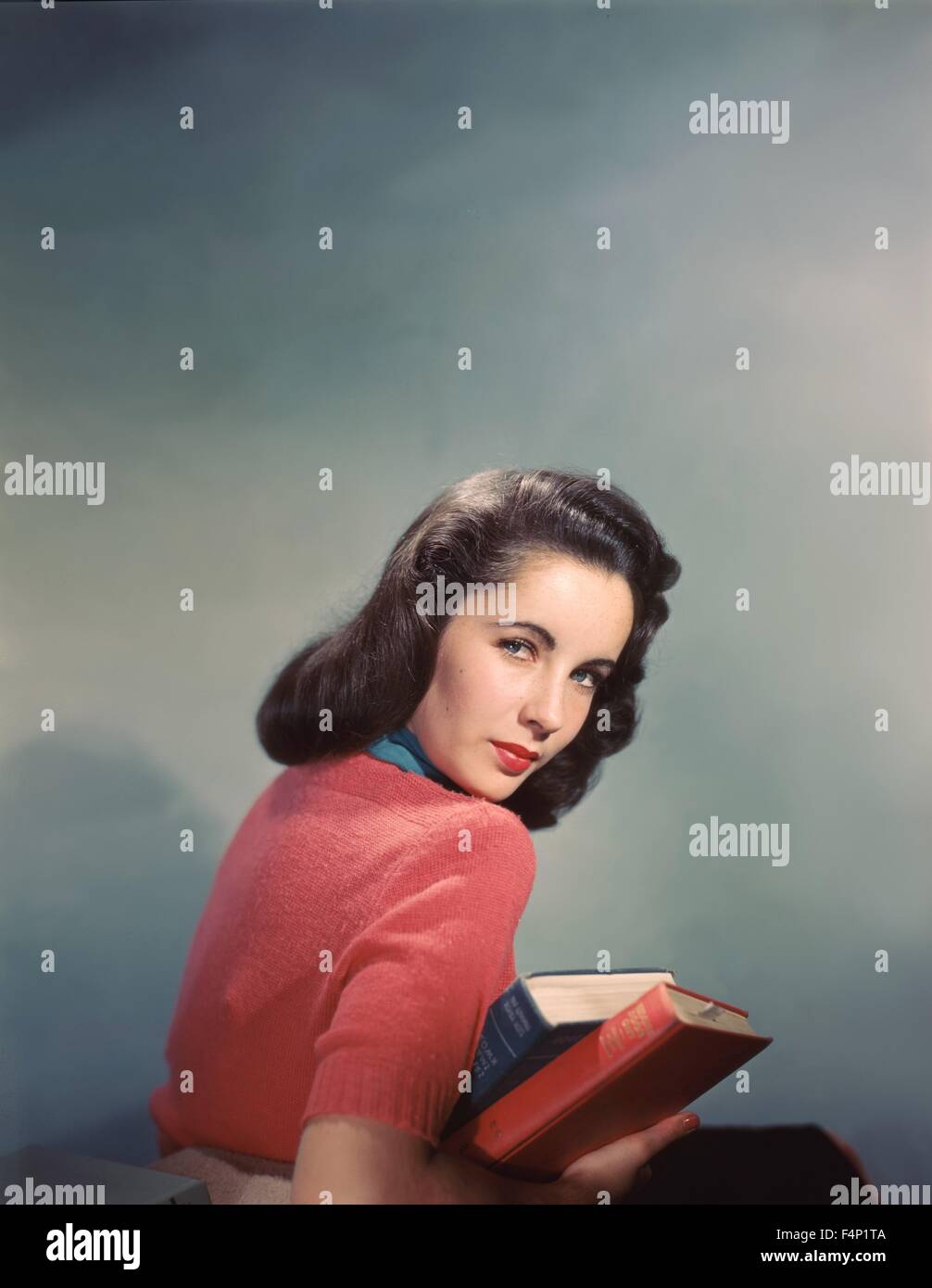Elizabeth Taylor during early 40's Stock Photo - Alamy