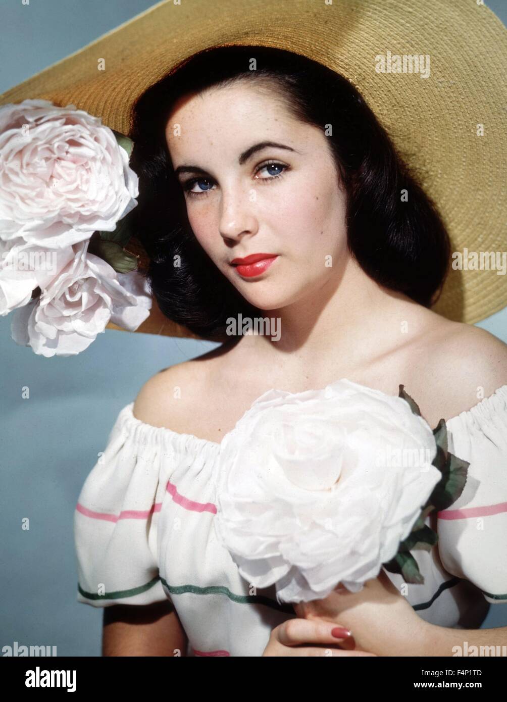 Elizabeth Taylor during early 40's Stock Photo - Alamy