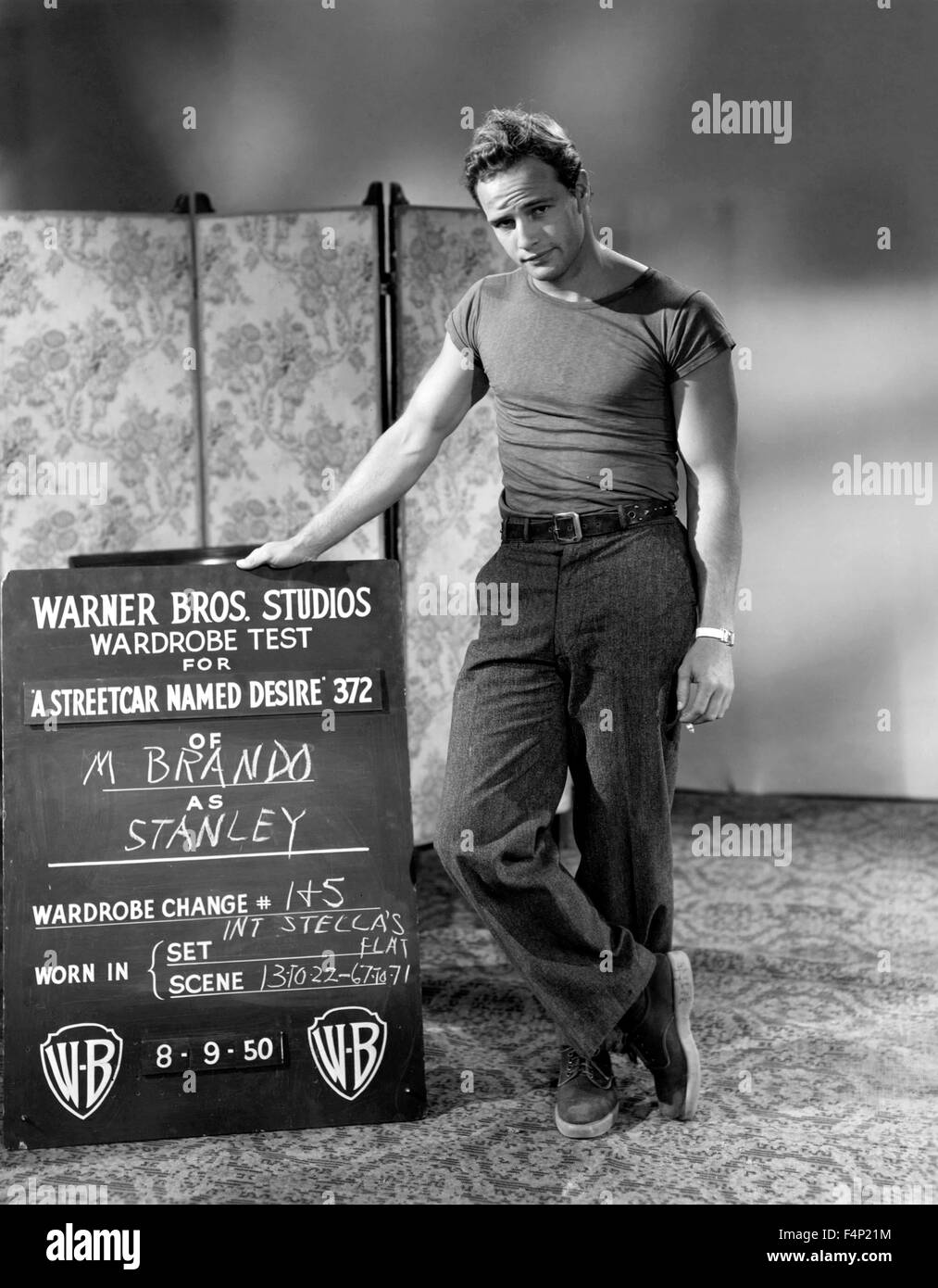 Young Brando Marlon Brando Actor Streetcar Named Desire