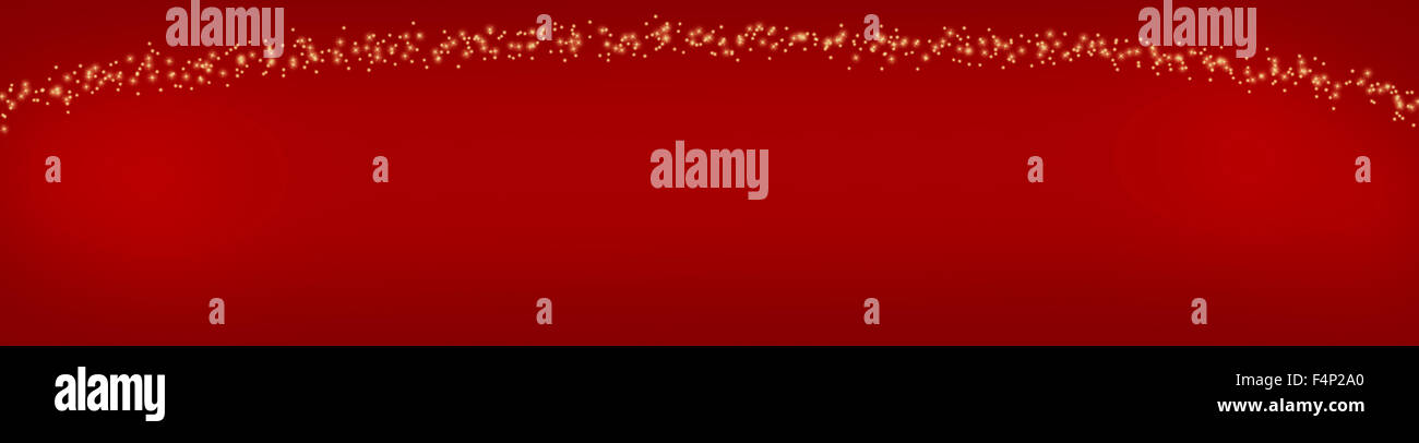 Star arc on red background Stock Photo - Alamy