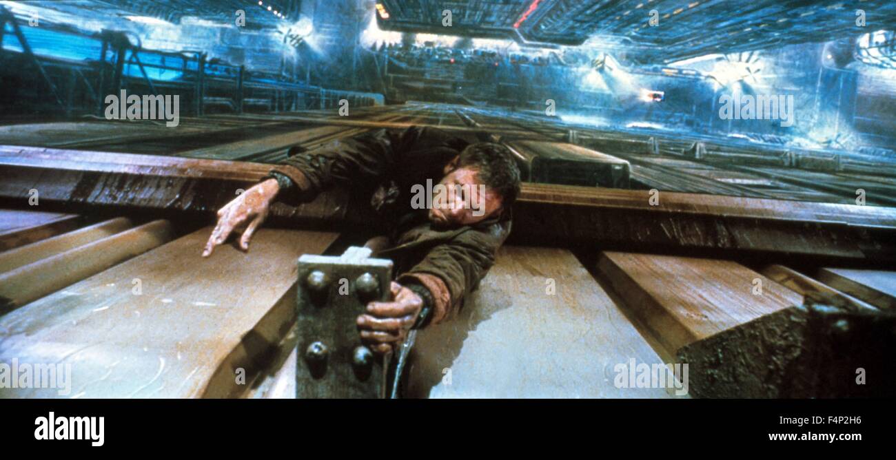 Harrison Ford / Blade Runner 1982 directed by Ridley Scott Stock Photo ...