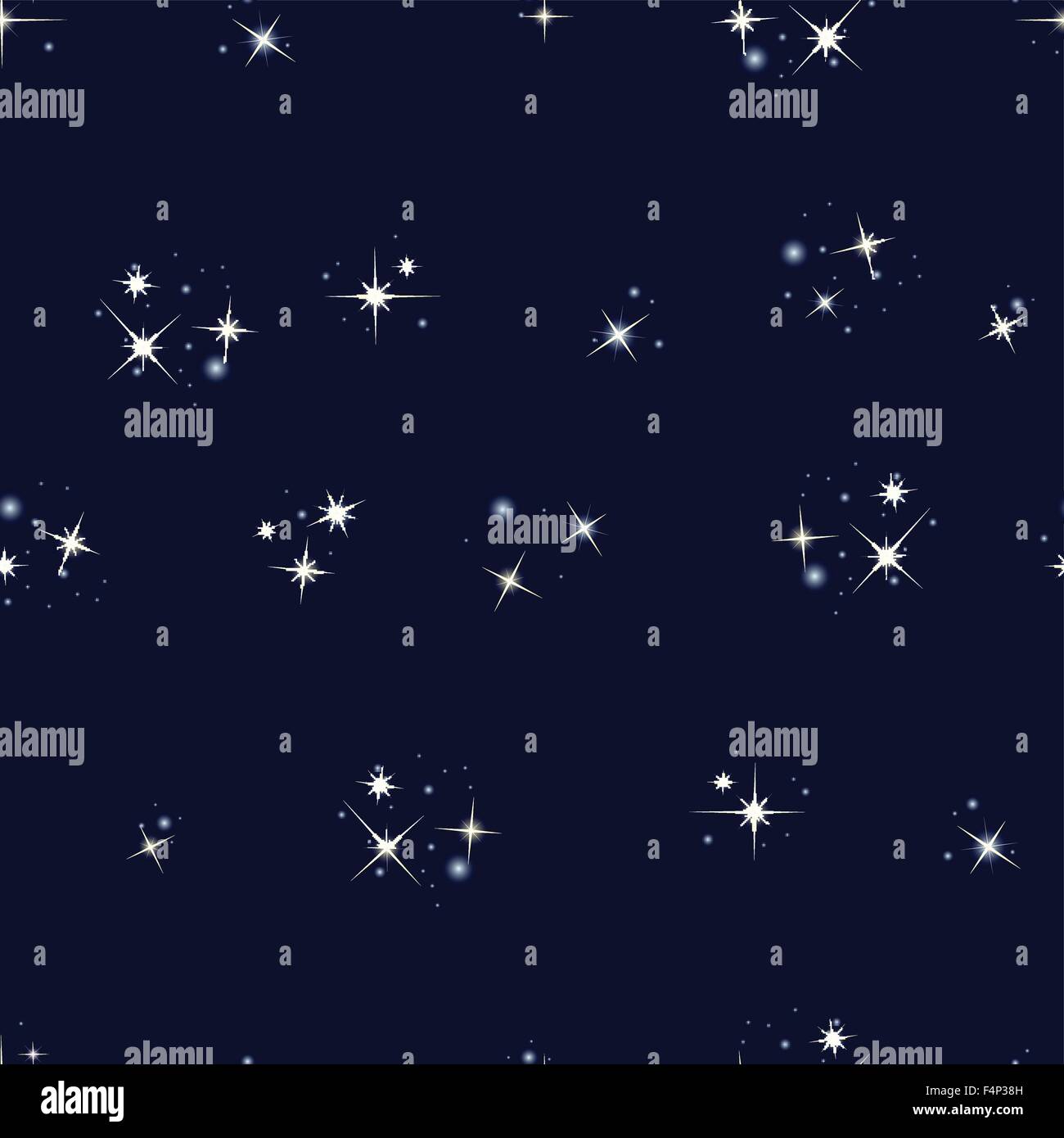 Starry sky seamless pattern Stock Vector Image & Art - Alamy