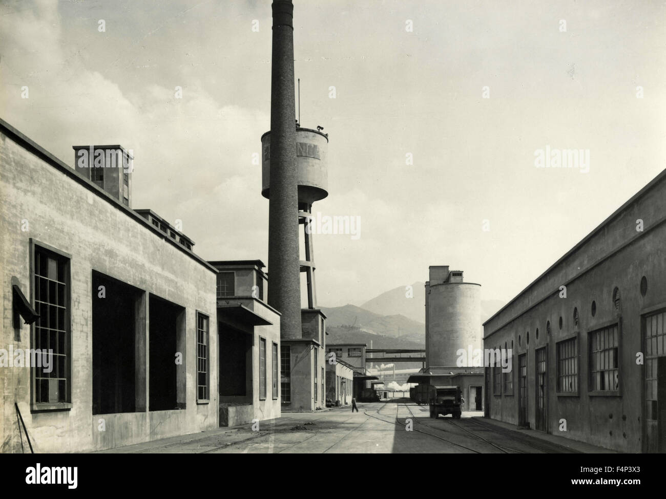 Chemical factory, Italy Stock Photo - Alamy
