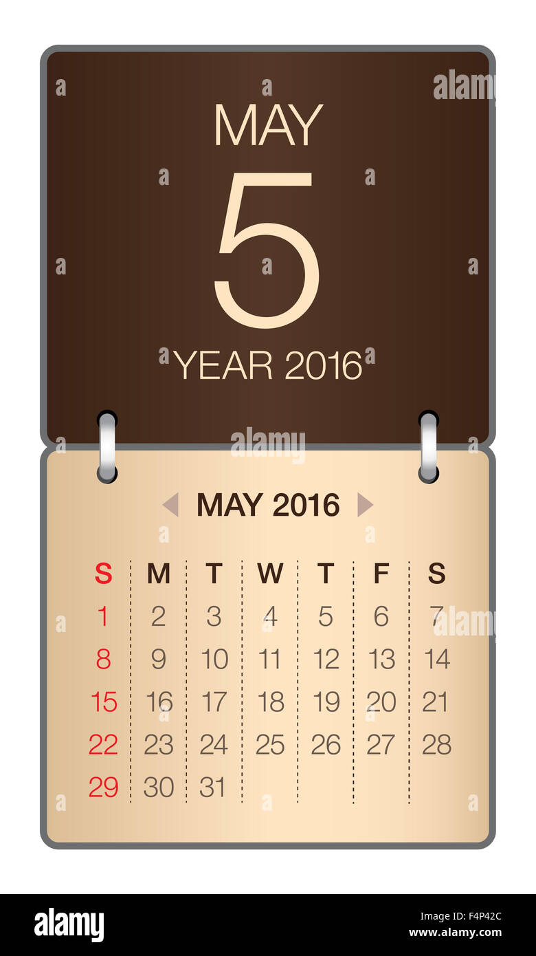 May 5 calendar hi-res stock photography and images - Alamy