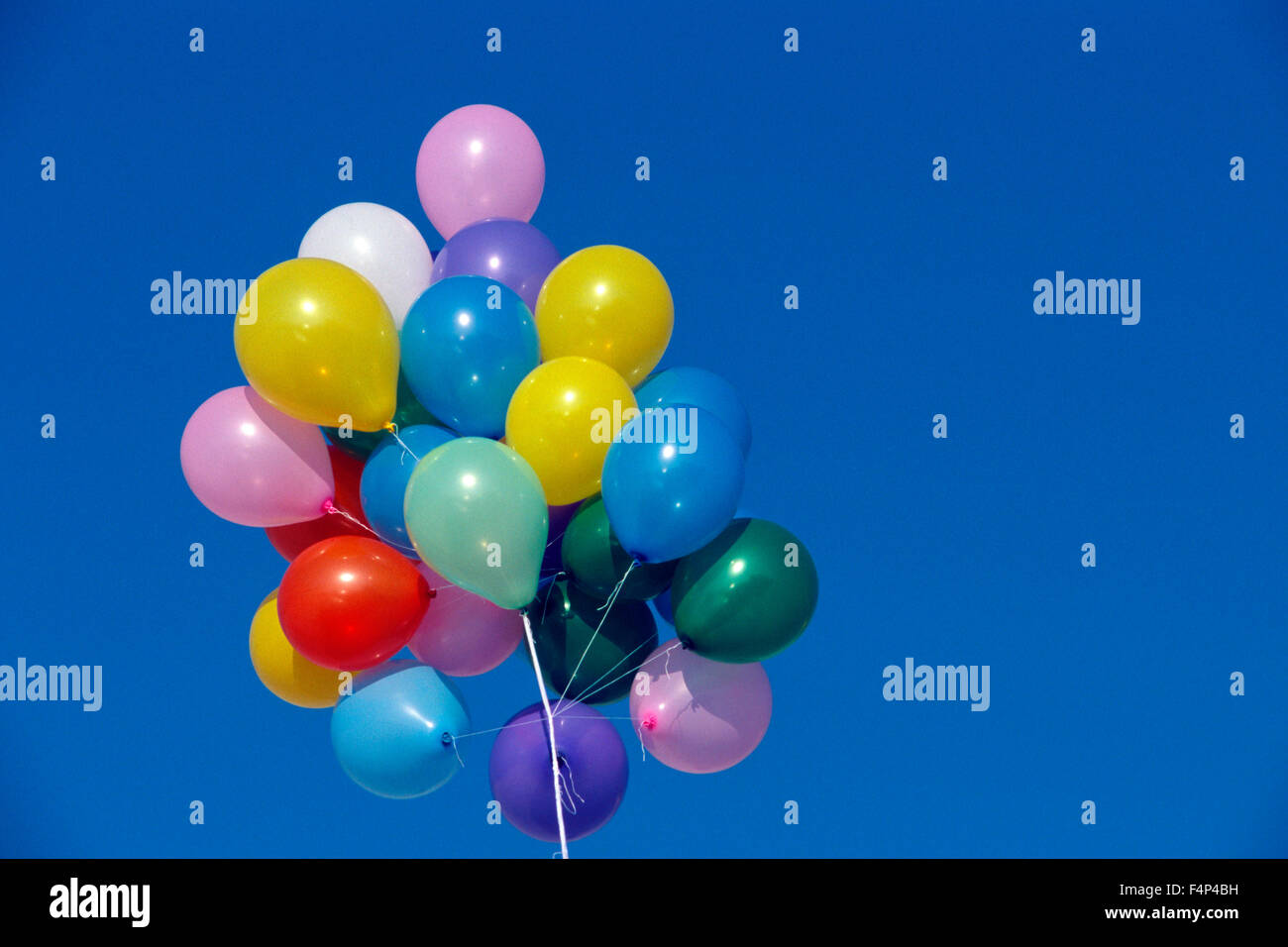 A Bunch of Balloons Stock Photo - Alamy