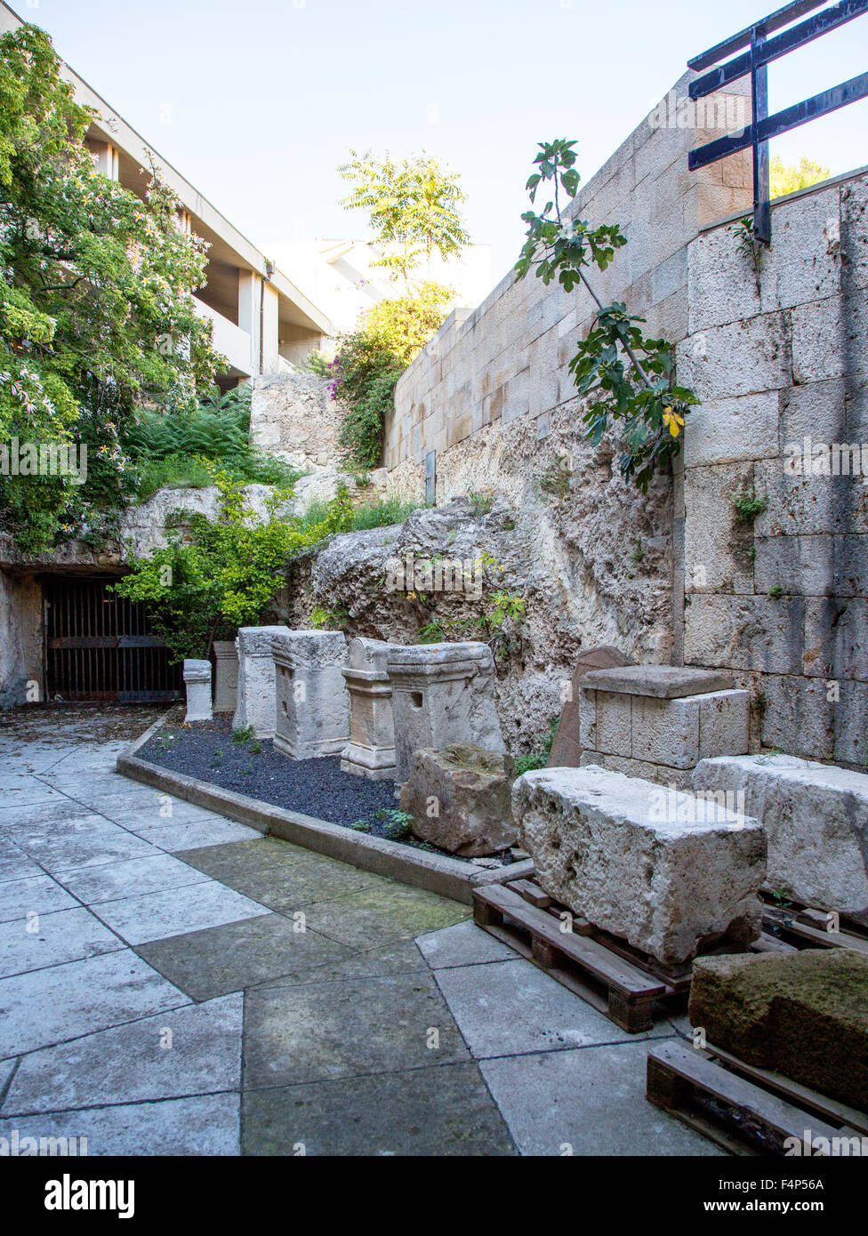 The Archeological Museum Cagliari Sardinia Stock Photo - Alamy
