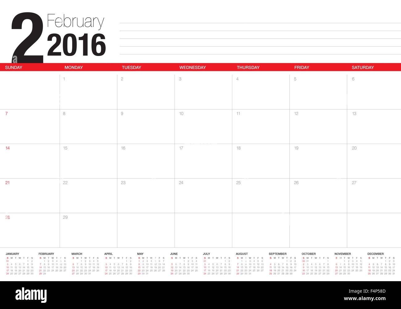 Calendar table hi-res stock photography and images - Alamy