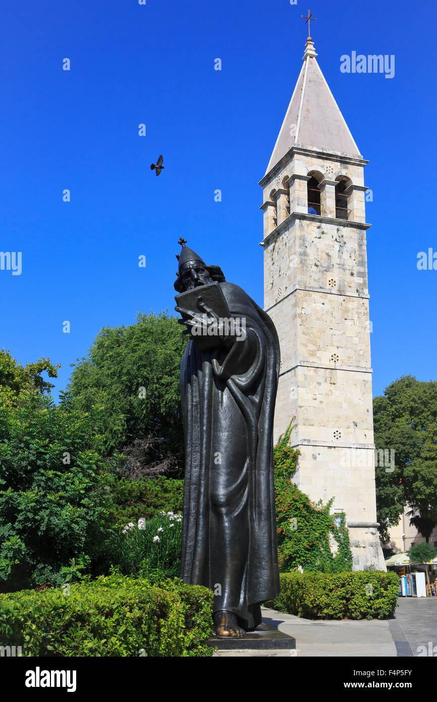Statue of the 10th-century Roman Catholic bishop Gregory of Nin and ...