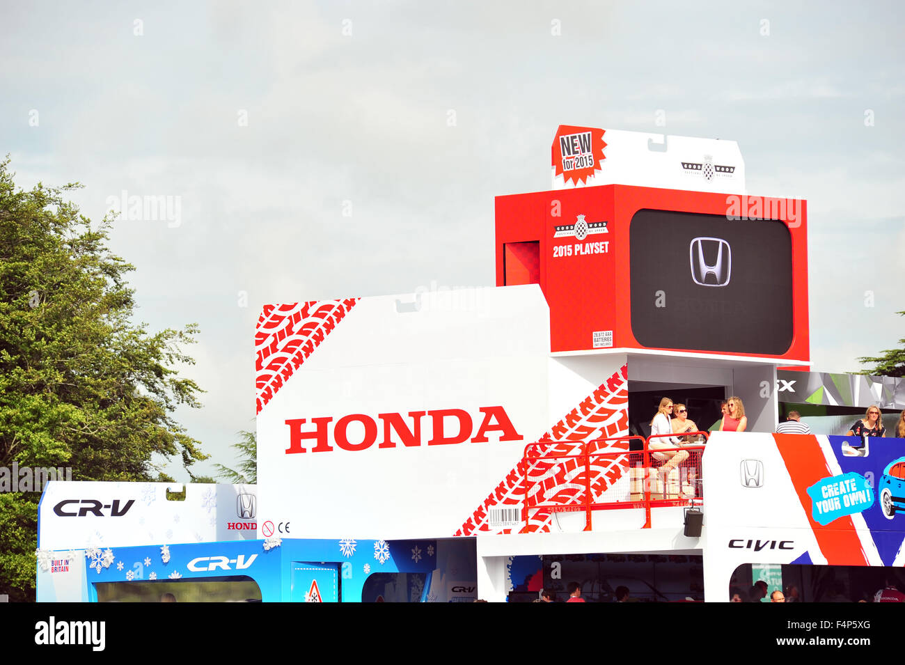 Goodwood honda stand hi-res stock photography and images - Alamy