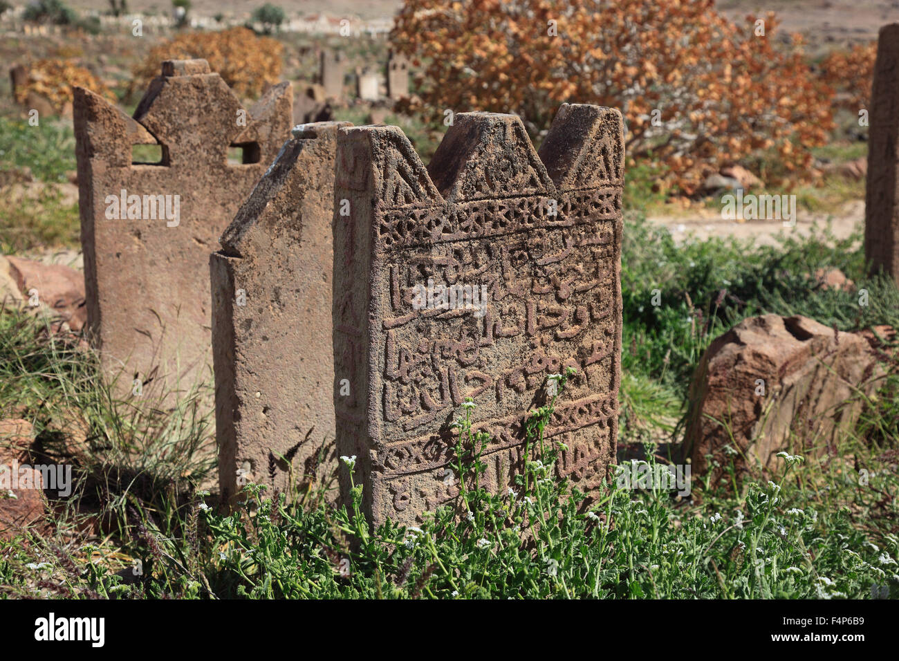 An Arabian cemetery and mausoleum of sheikh Muhammad is Ali al-Alawi ...