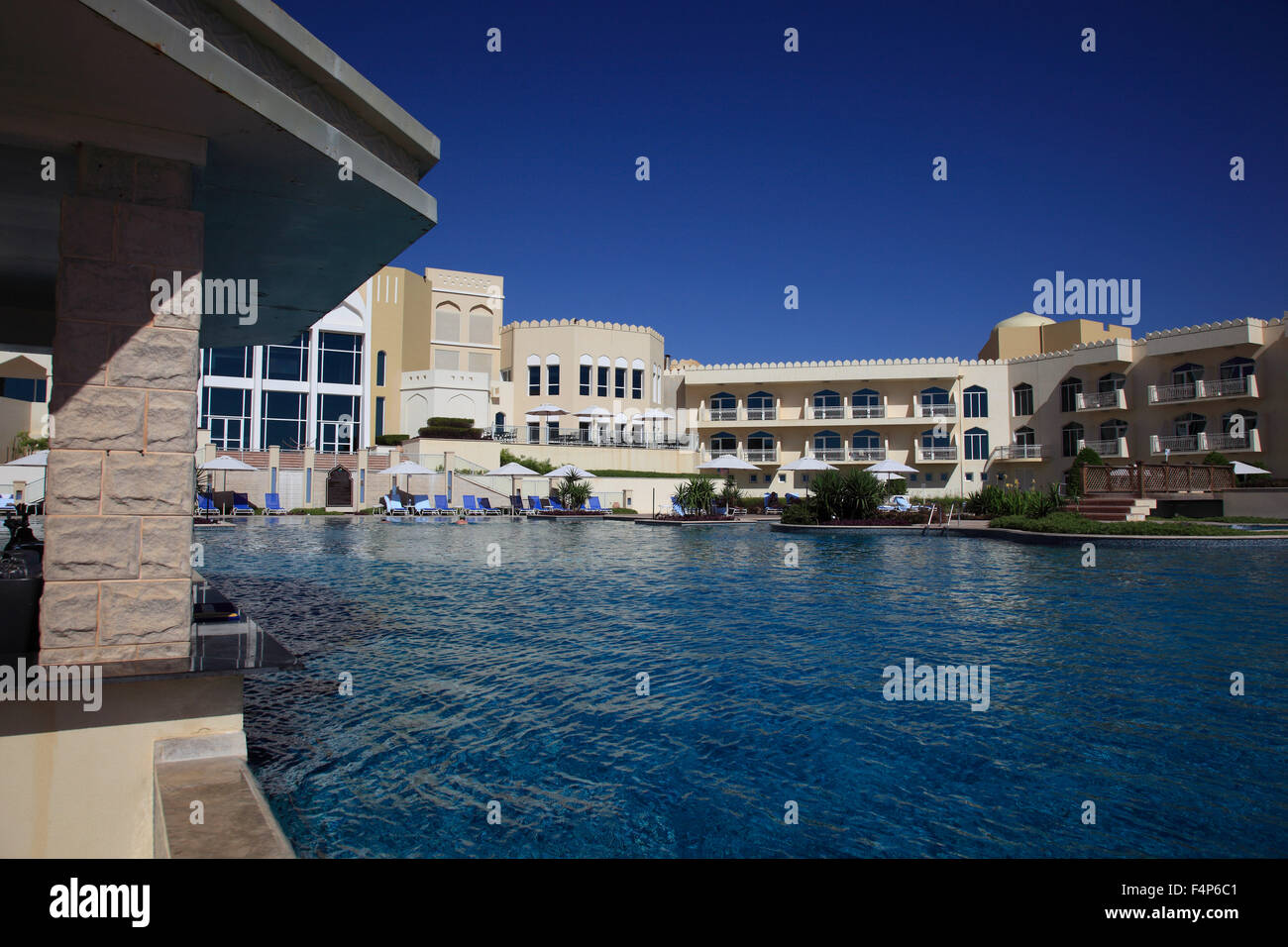 Hotel of Marriott with Mirbat, Oman Stock Photo - Alamy