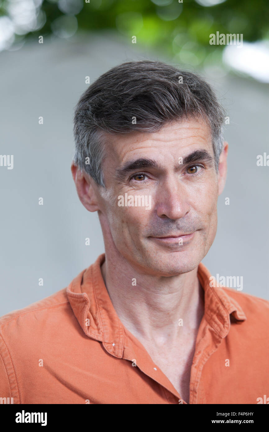 Andrew Miller, the English novelist and author, at the Edinburgh ...