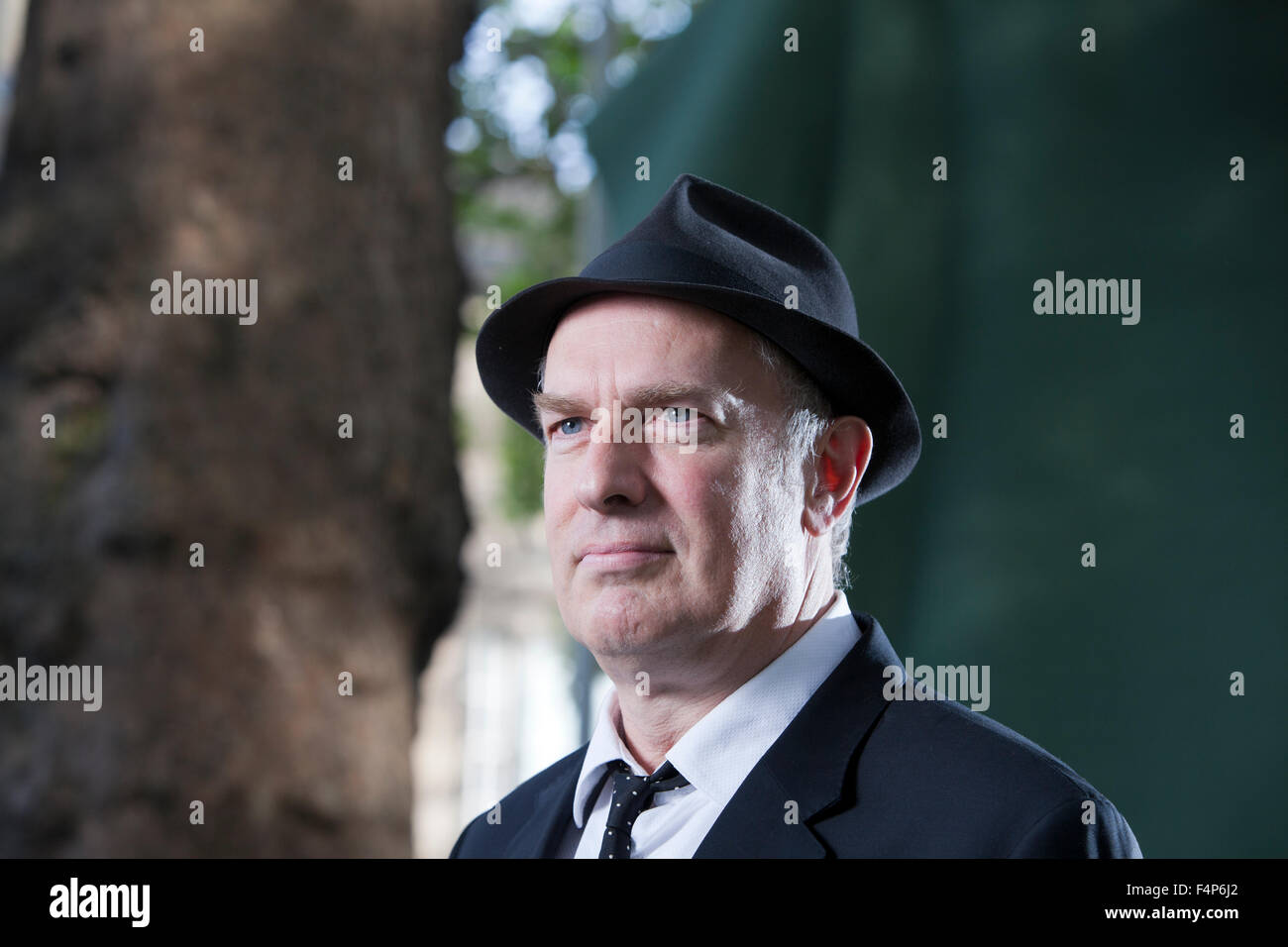 Martin Rowson, editorial cartoonist and writer, at the Edinburgh ...
