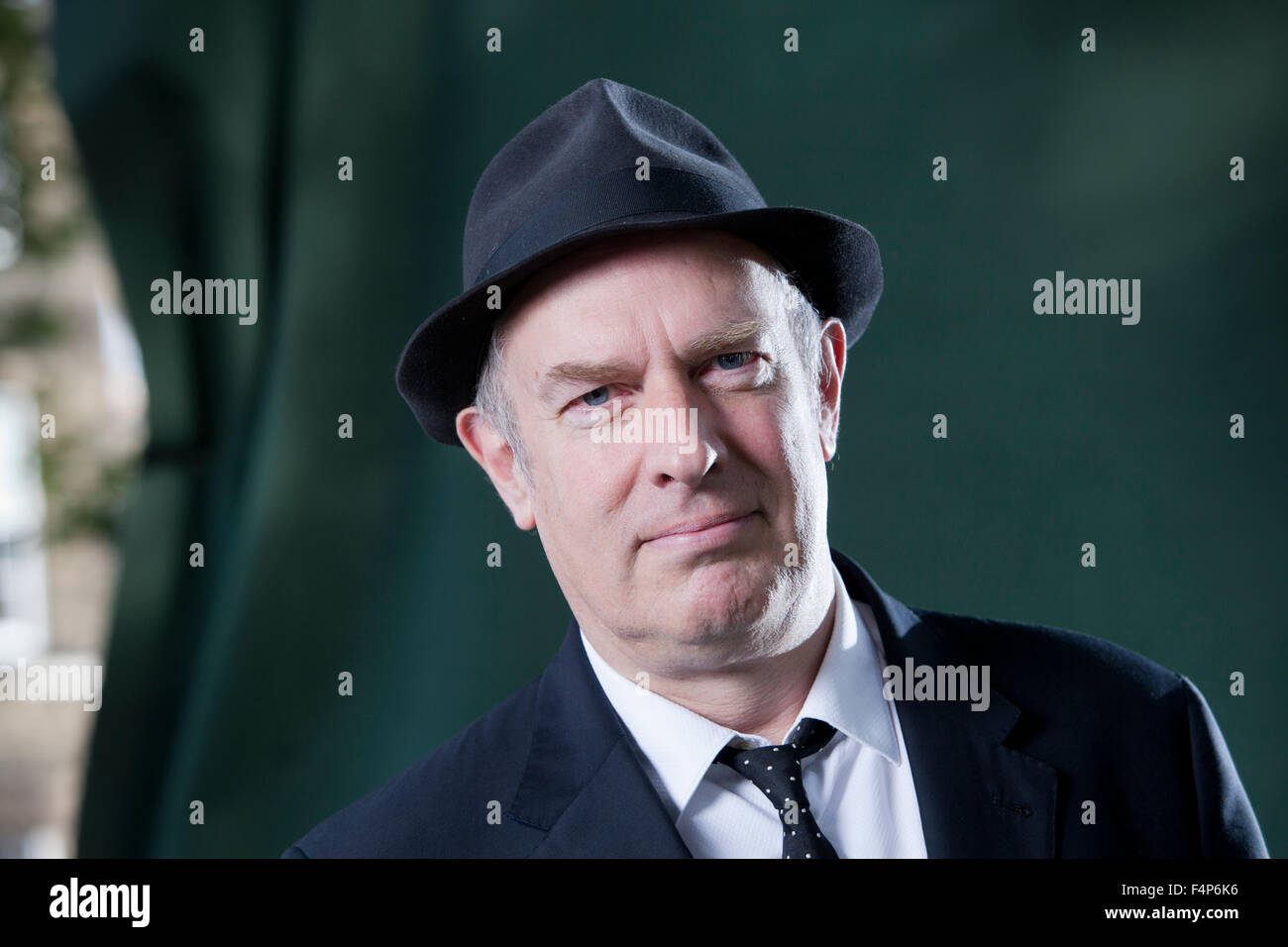 Martin Rowson, editorial cartoonist and writer, at the Edinburgh ...