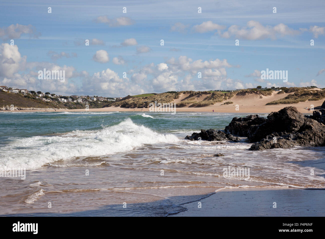 Crantock bay hi-res stock photography and images - Alamy