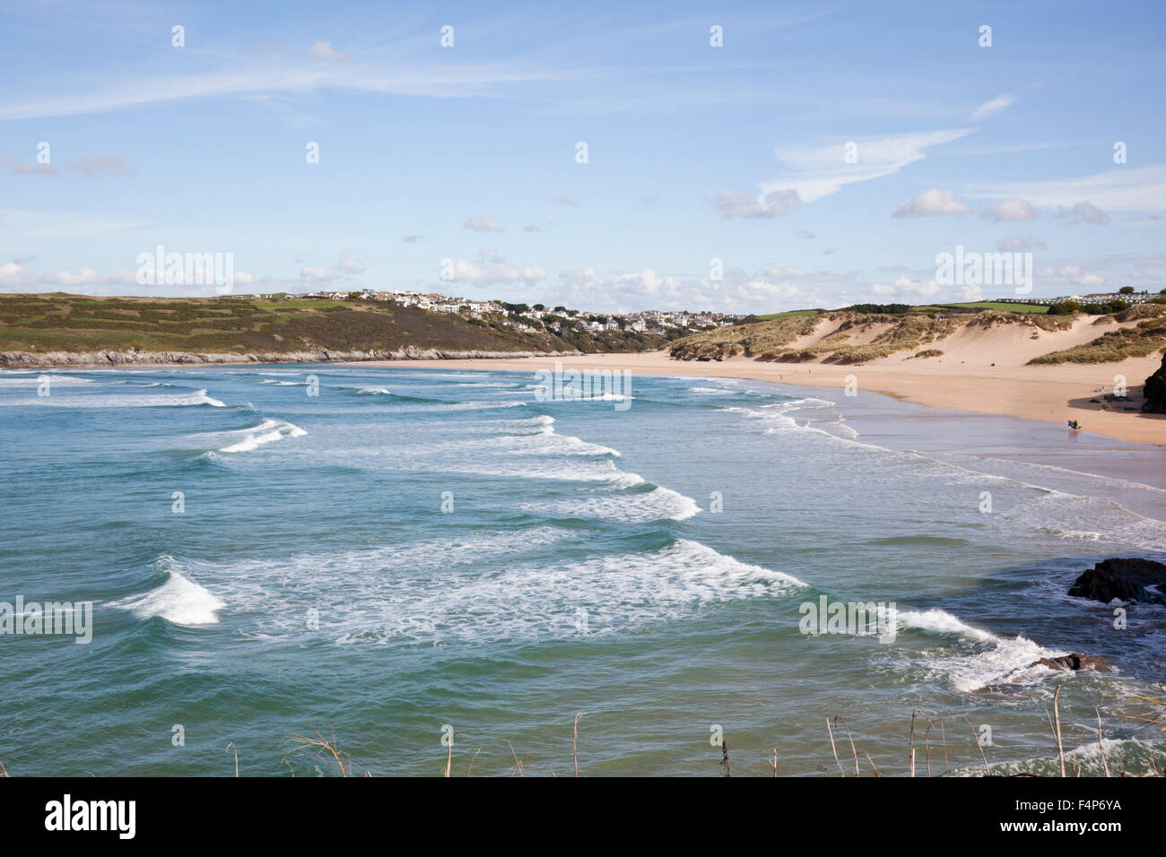 Crantock beach, North Cornwall, England, UK Stock Photo - Alamy