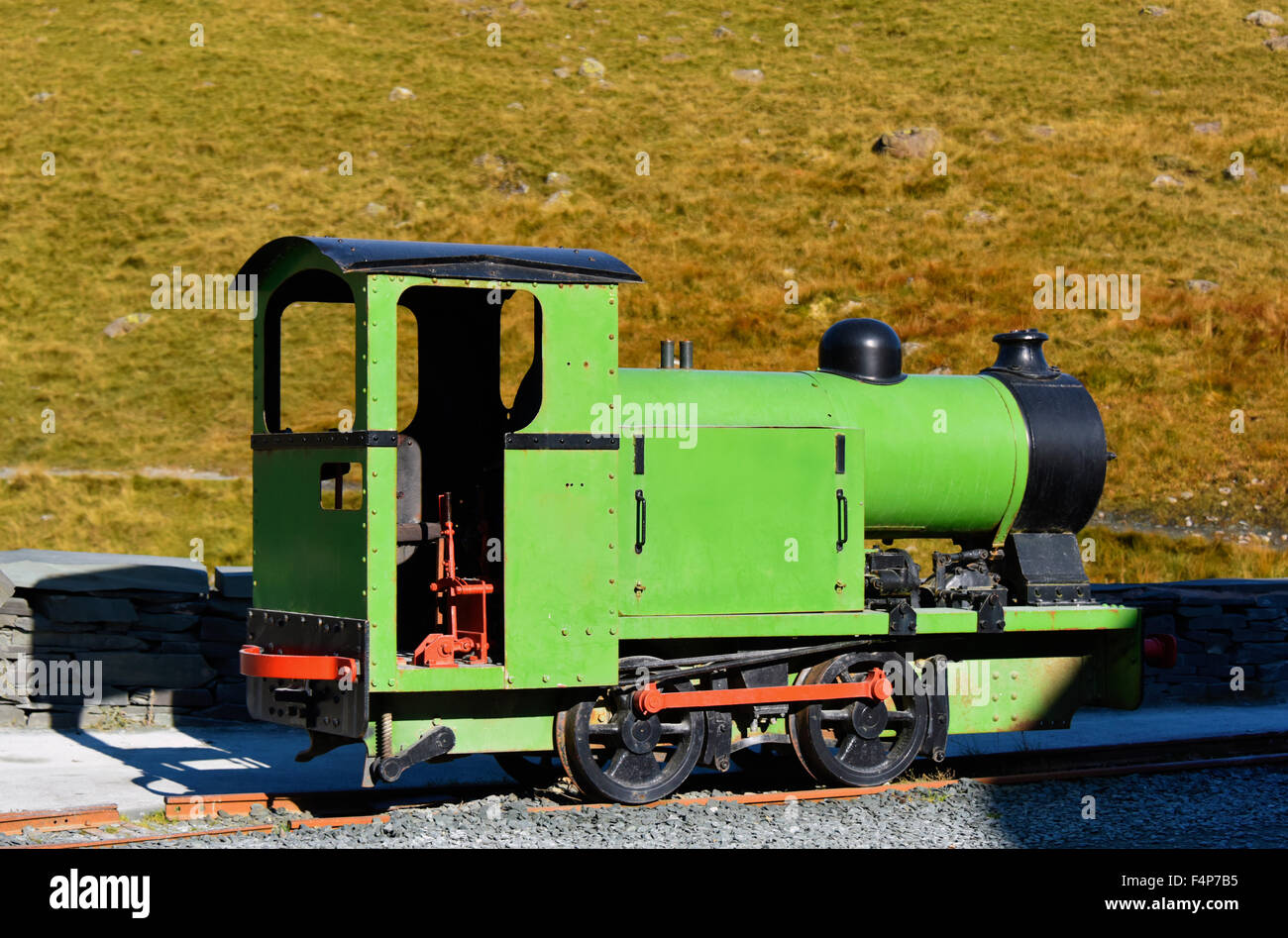 Baguley narrow gauge steam locomotive. Honister Slate Mine, Honister ...