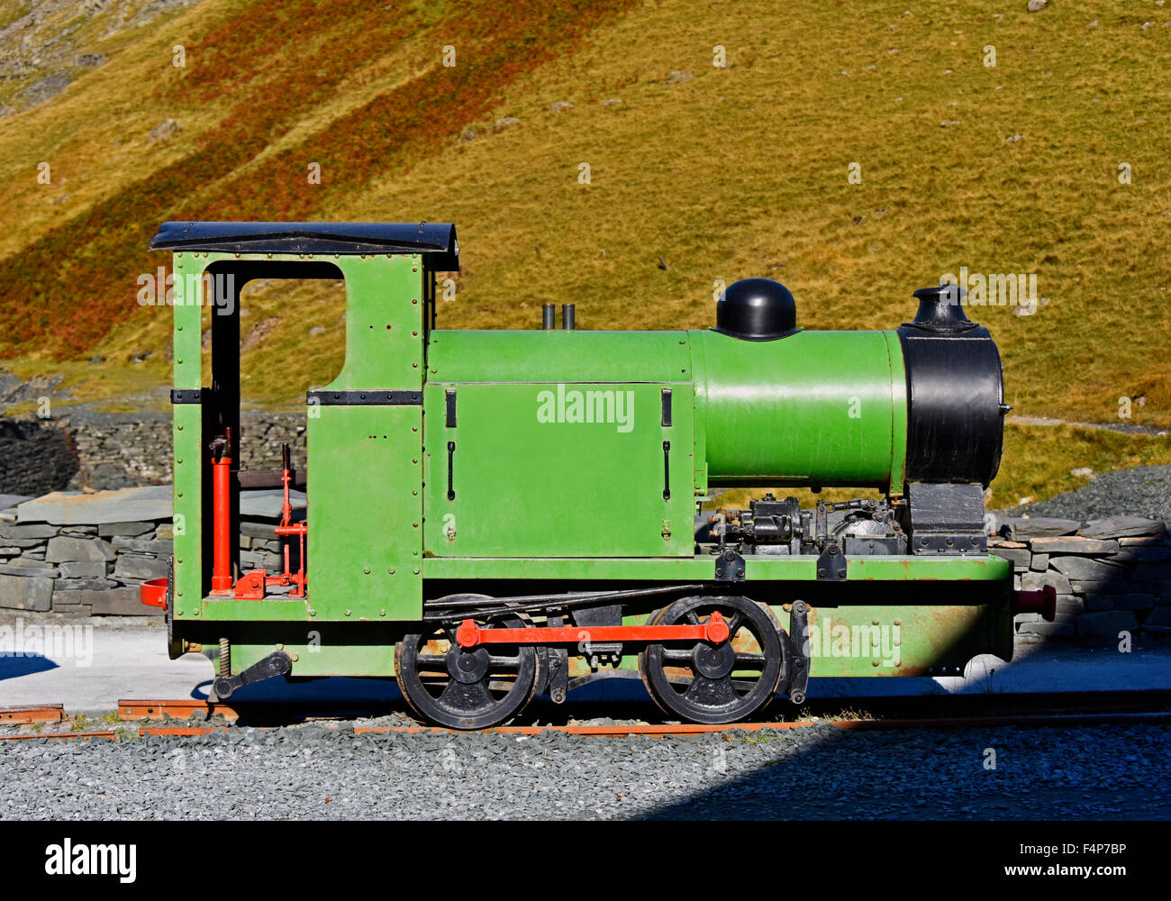 Baguley narrow gauge steam locomotive. Honister Slate Mine, Honister ...