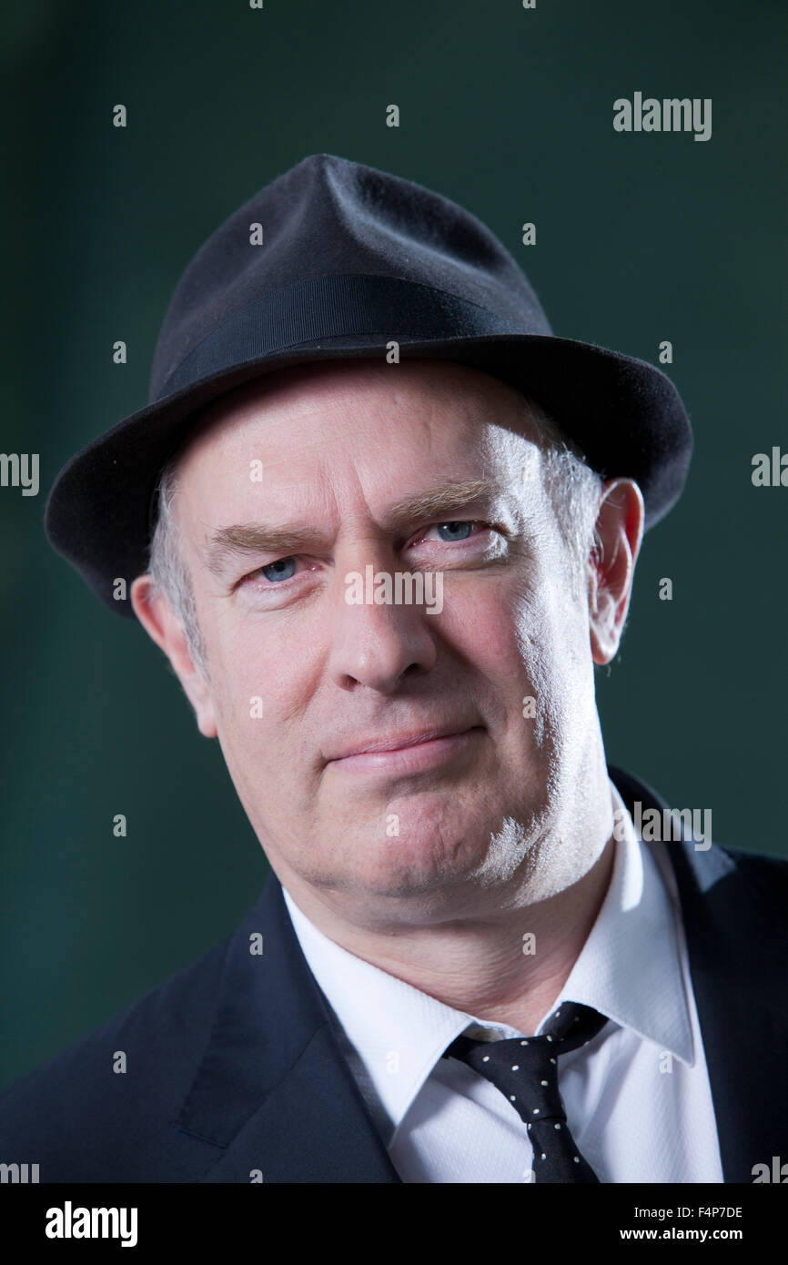 Martin Rowson, editorial cartoonist and writer, at the Edinburgh ...