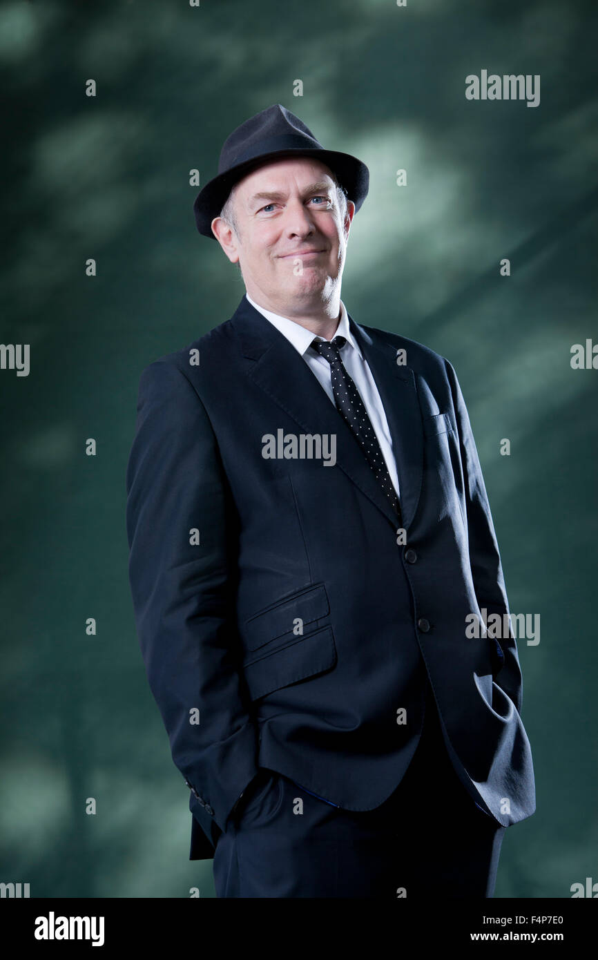 Martin Rowson, editorial cartoonist and writer, at the Edinburgh ...