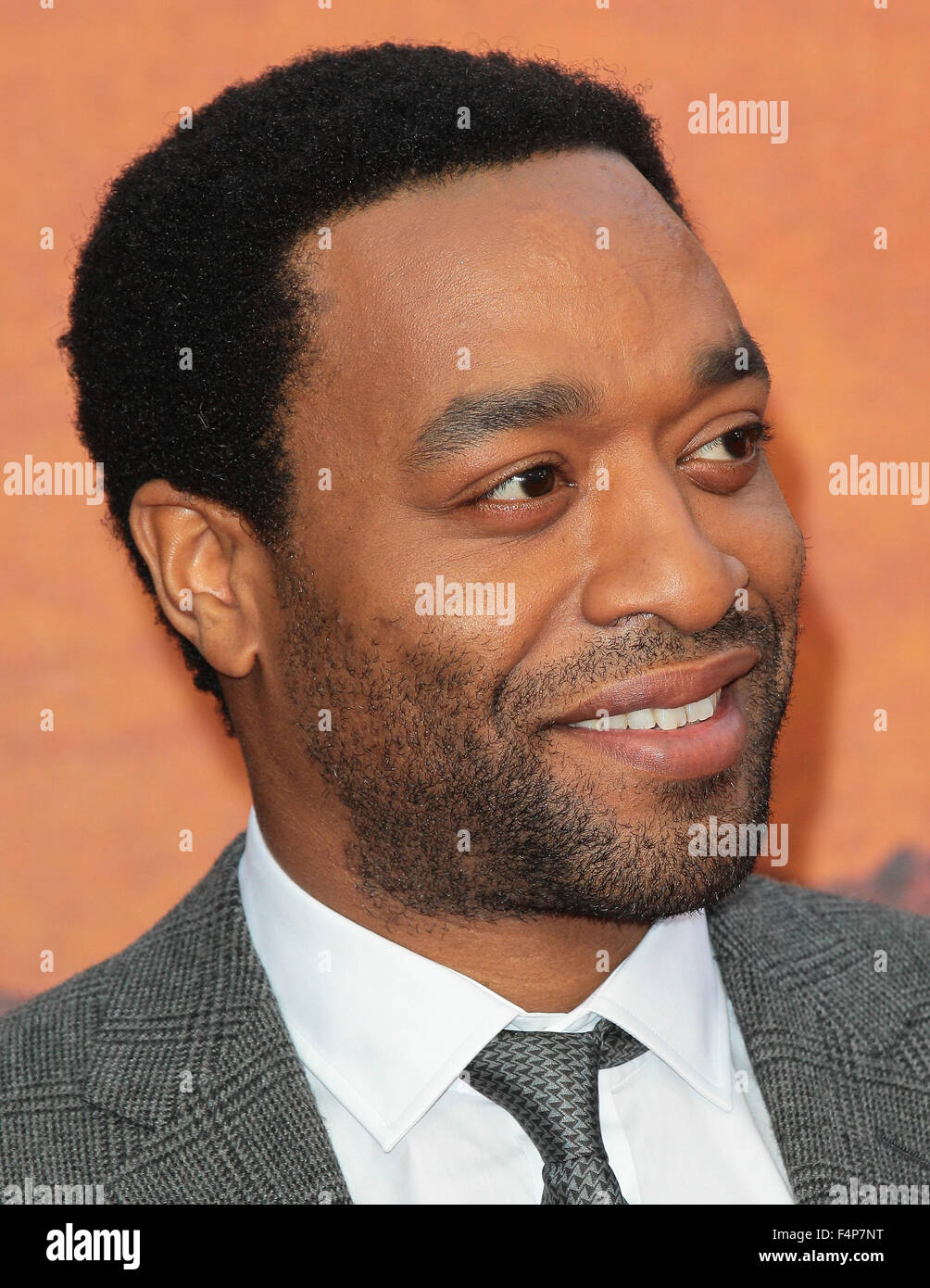 Chiwetel ejiofor attends the martian film premiere in london hi-res ...
