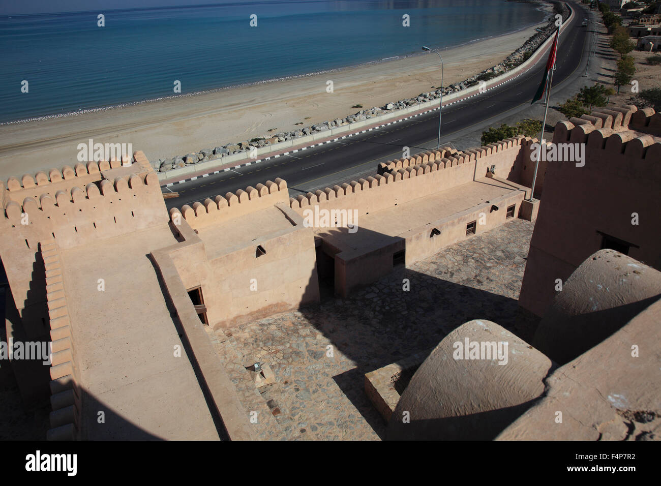 Bukha fort, Bukha, Bucha, in the granny's niches enclave of Musandam ...