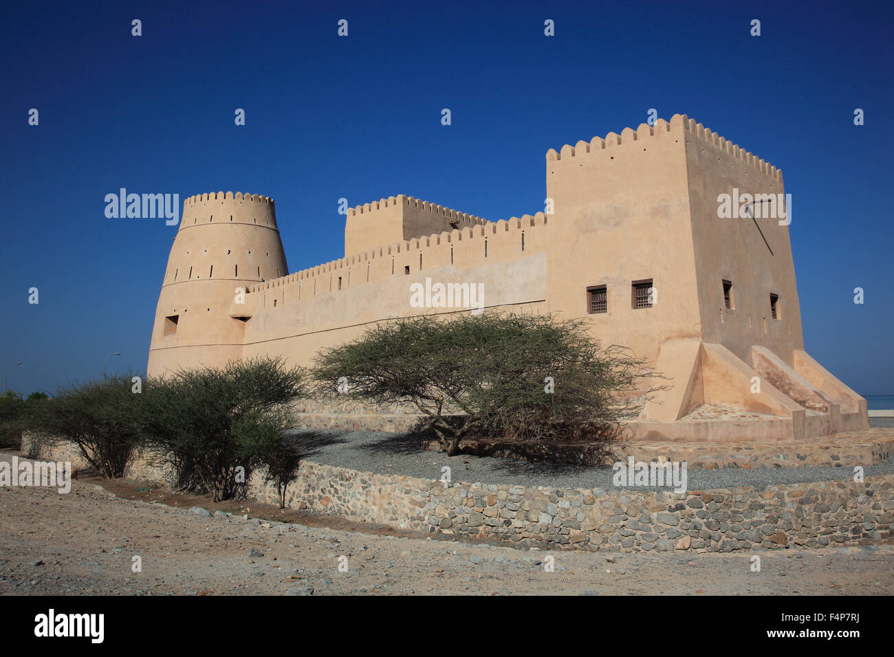Bukha fort, Bukha, Bucha, in the granny's niches enclave of Musandam ...