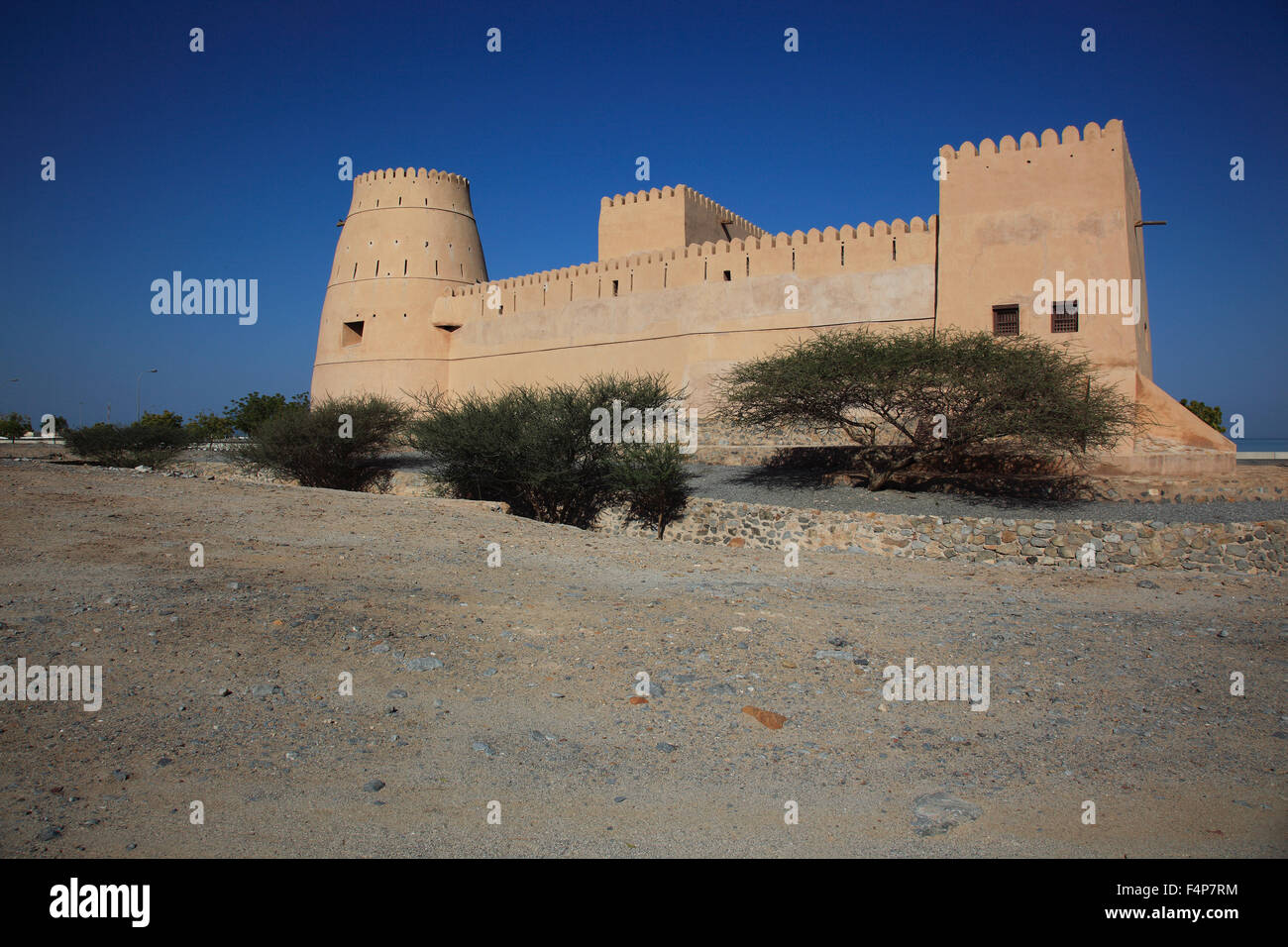 Bukha fort, Bukha, Bucha, in the granny's niches enclave of Musandam ...