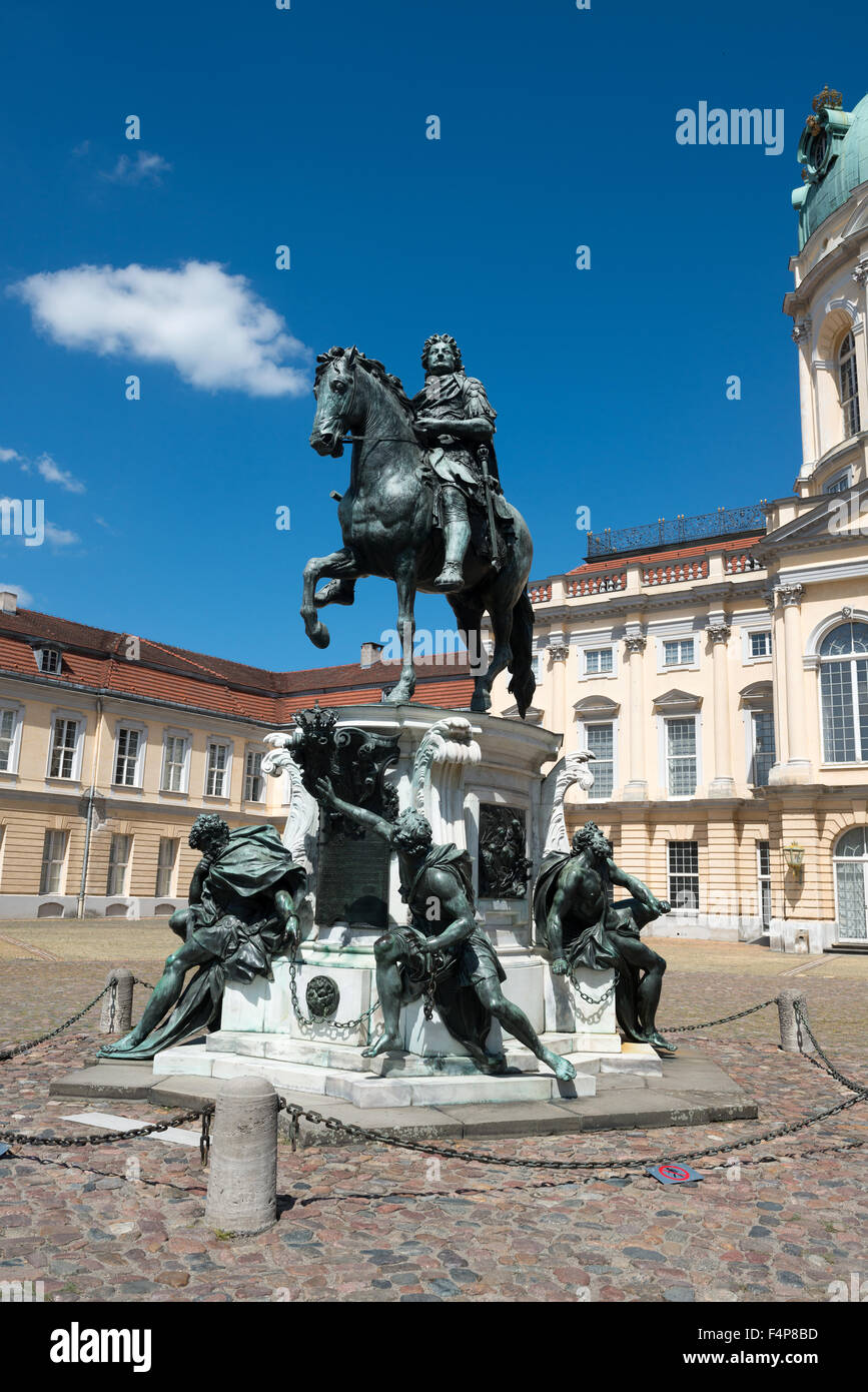 Berlin Germany Charlottenburg Palace Statue Stock Photos & Berlin ...